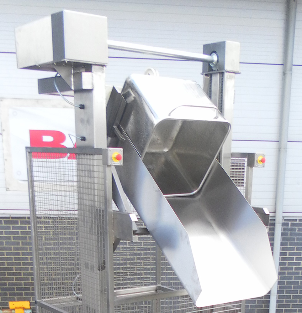 Mobile Tote Bin Tipper