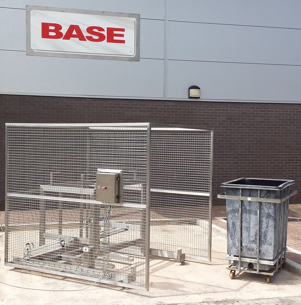 Pneumatic Bin Tipper