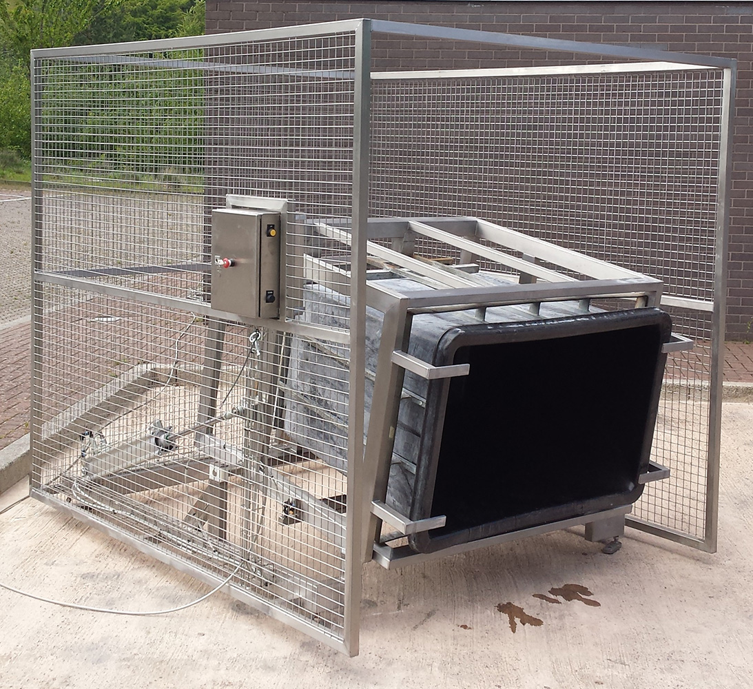 Pneumatic Bin Tipper