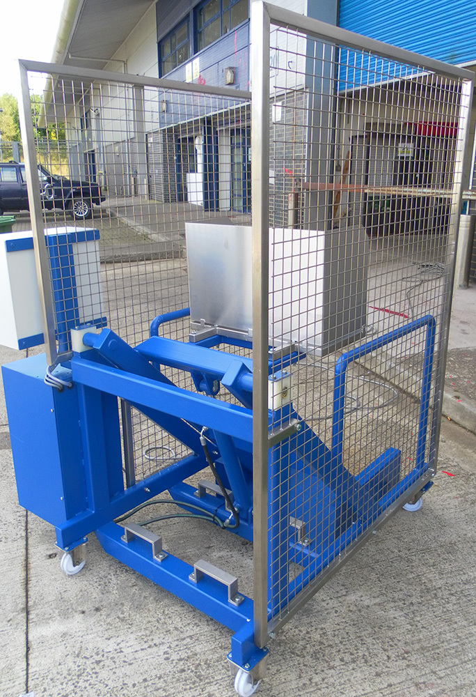 Hydraulic Wheelie Bin Tipper - BTH/250/1200/B