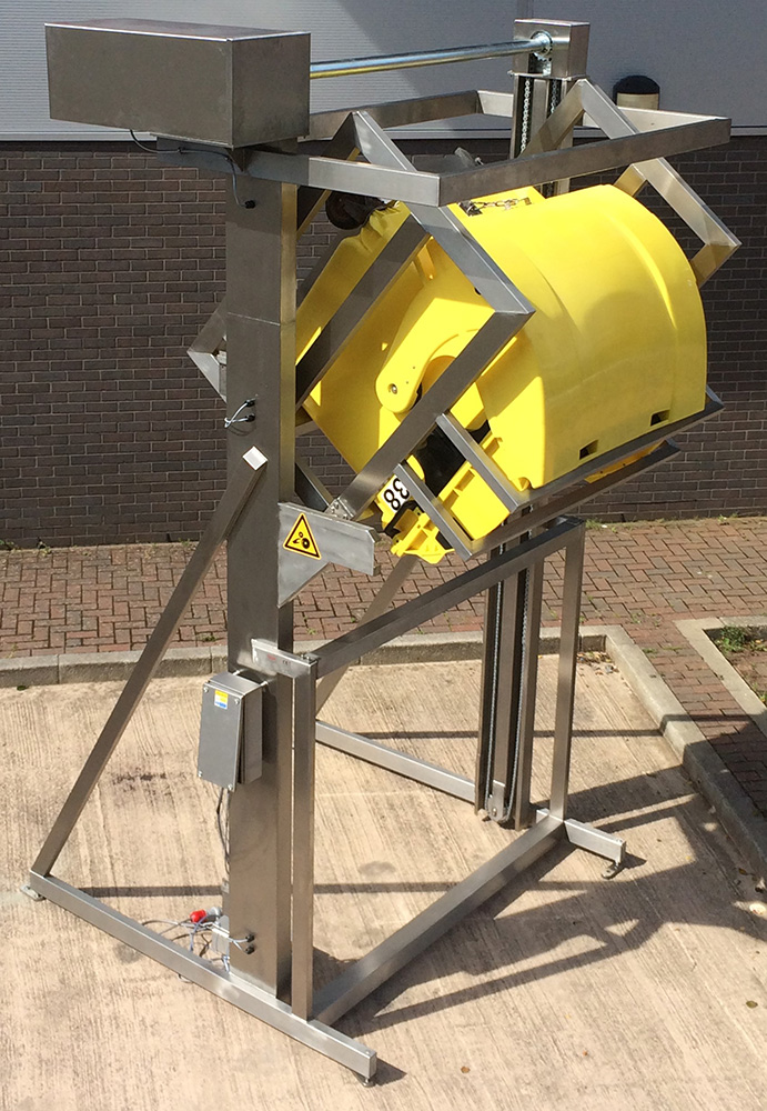 Double Column Wheelie Bin Tipper