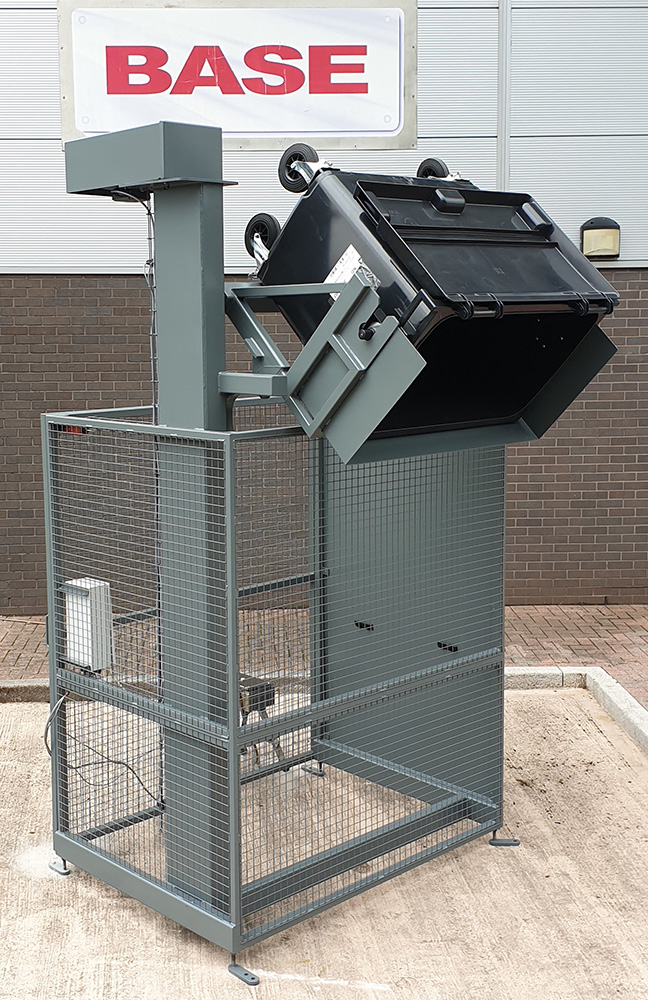 Heavy Duty Wheelie Bin Tipper - BTM/600/2100/B/G