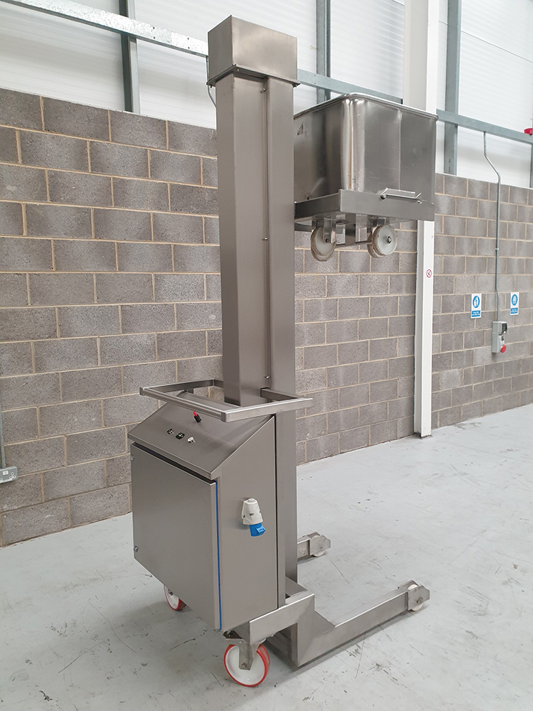 Tote Bin Racking Lift