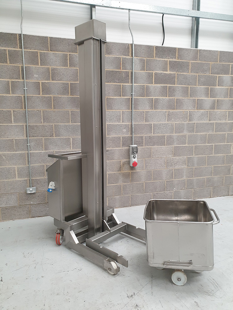Tote Bin Racking Lift