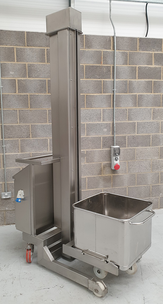 Tote Bin Racking Lift