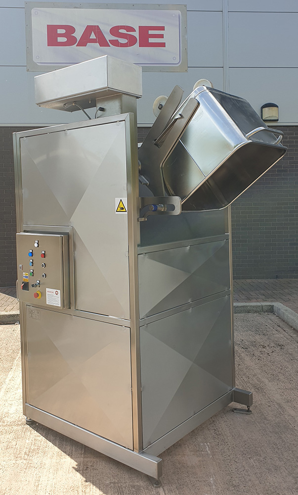 Guarded Tote Bin Tipper - BTM/300/1600/B/G
