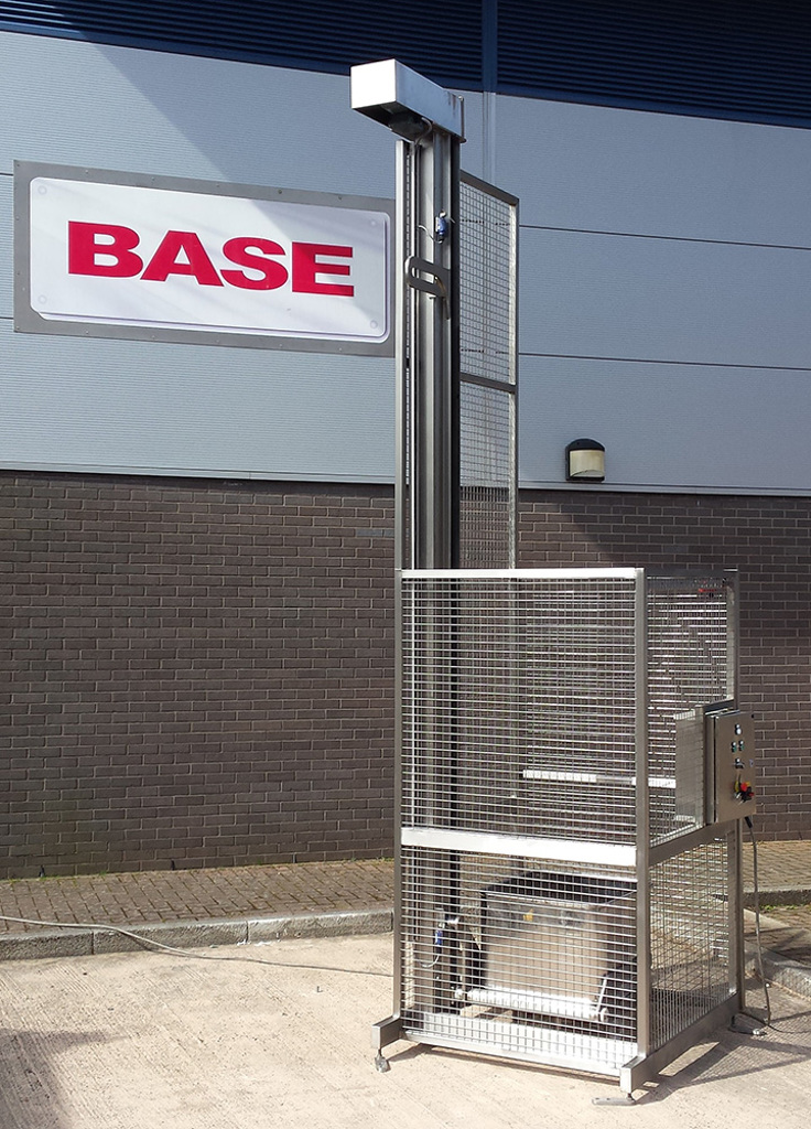 Column Lifter Guarded - BTM/250/3700/B/G