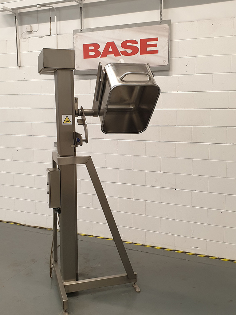 Stainless Steel Bin Tipper - BTM/200/1800/B